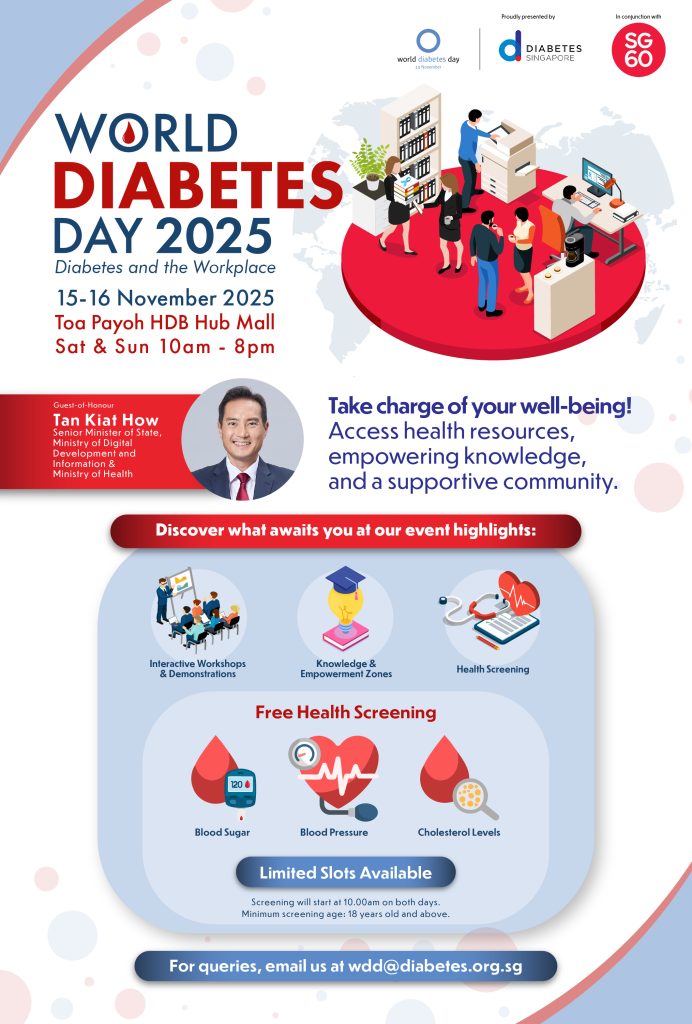 World Diabetes Day Festival 2025 – Diabetes Singapore